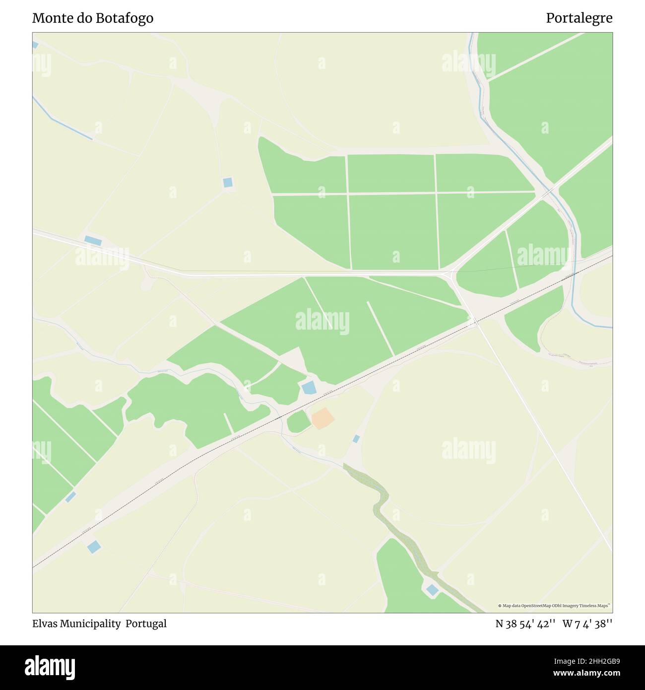 Map of elvas portugal hi-res stock photography and images - Alamy