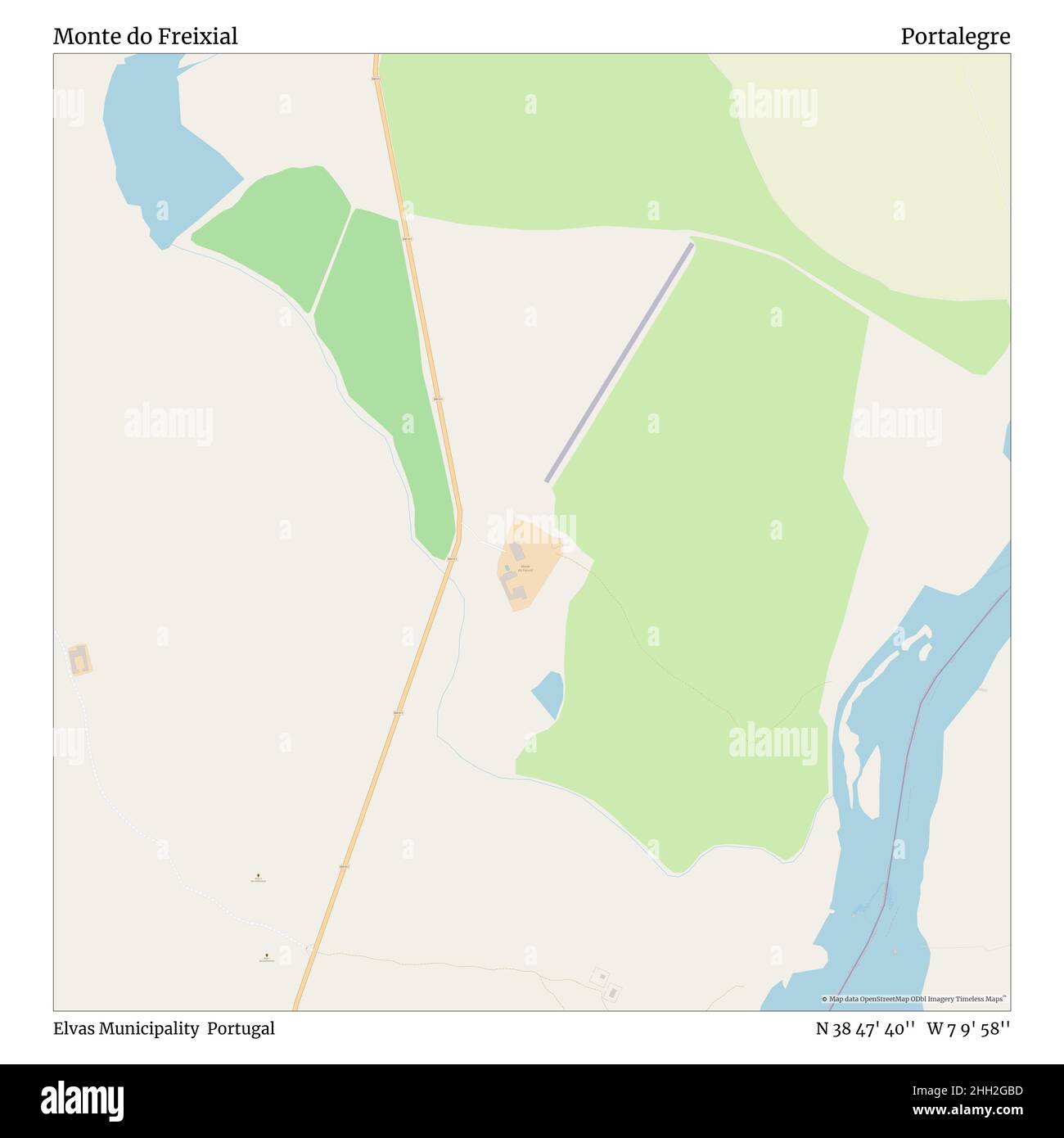 Map of elvas portugal hi-res stock photography and images - Alamy