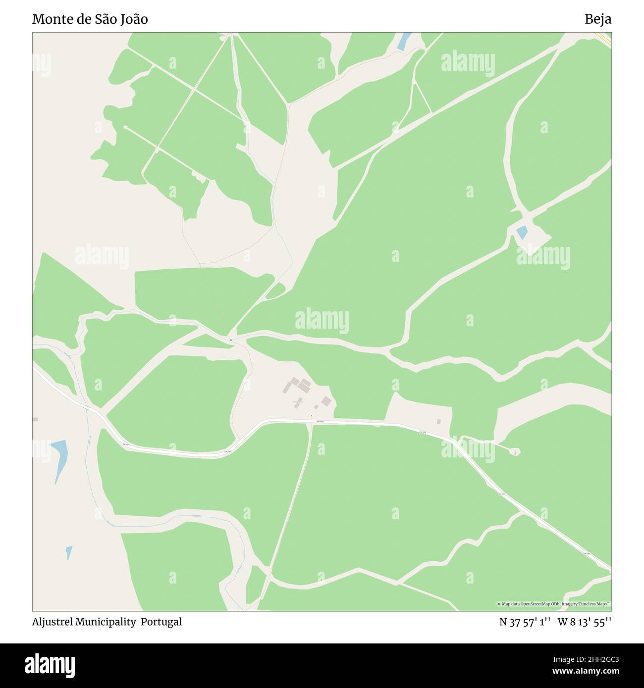 Map of aljustrel hi-res stock photography and images - Alamy