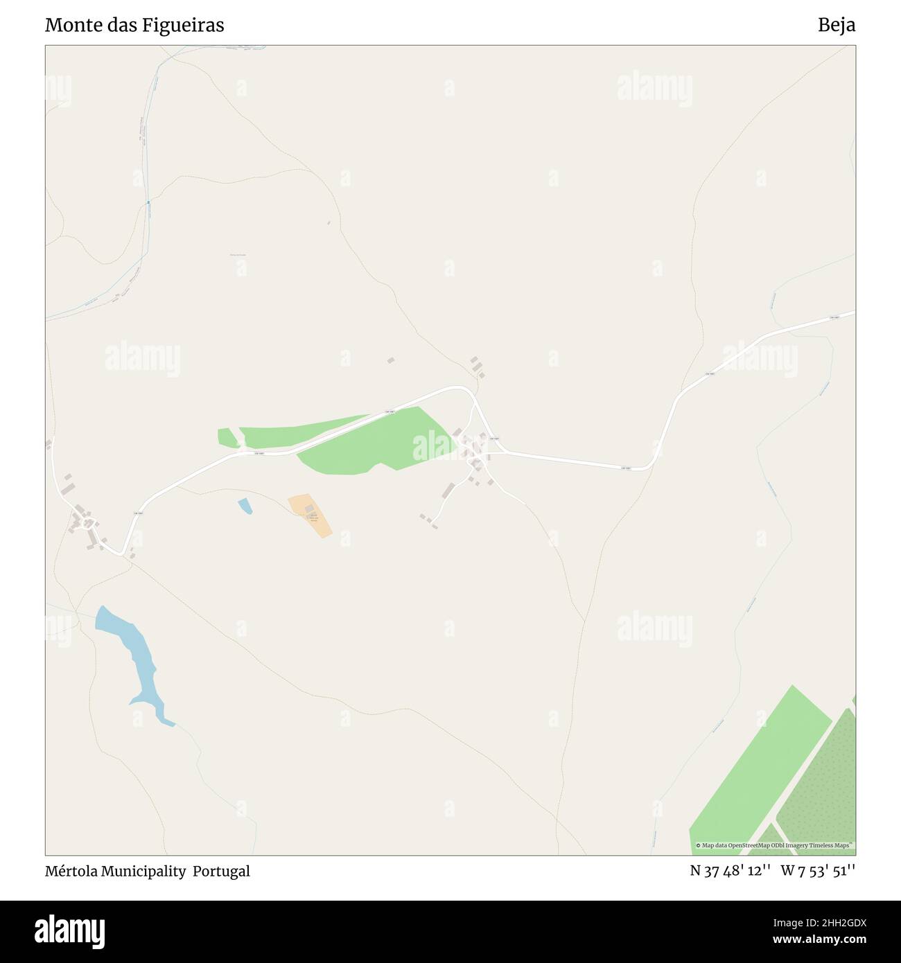 Map of mertola portugal hi-res stock photography and images - Alamy