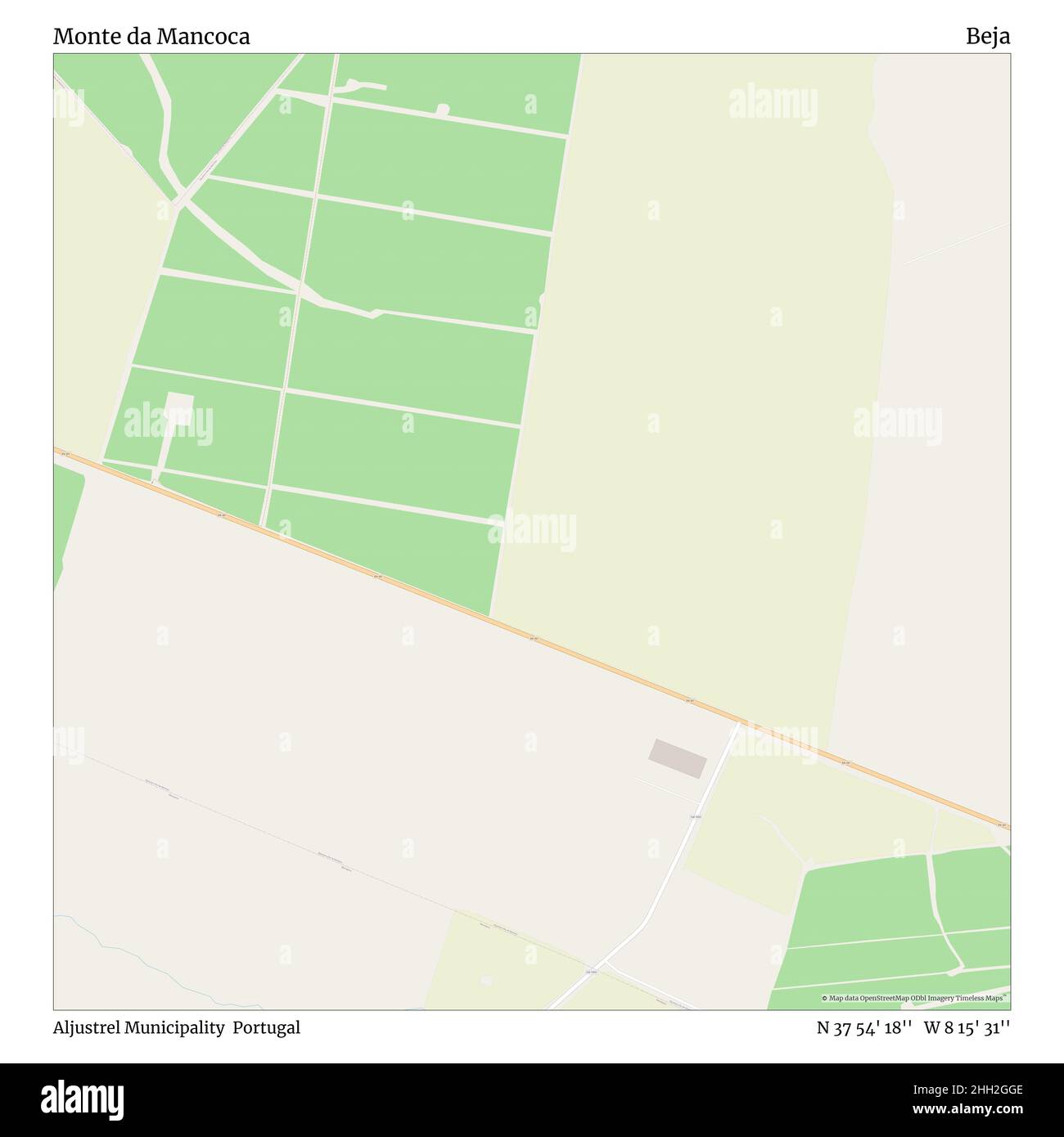 Map of aljustrel hi-res stock photography and images - Alamy