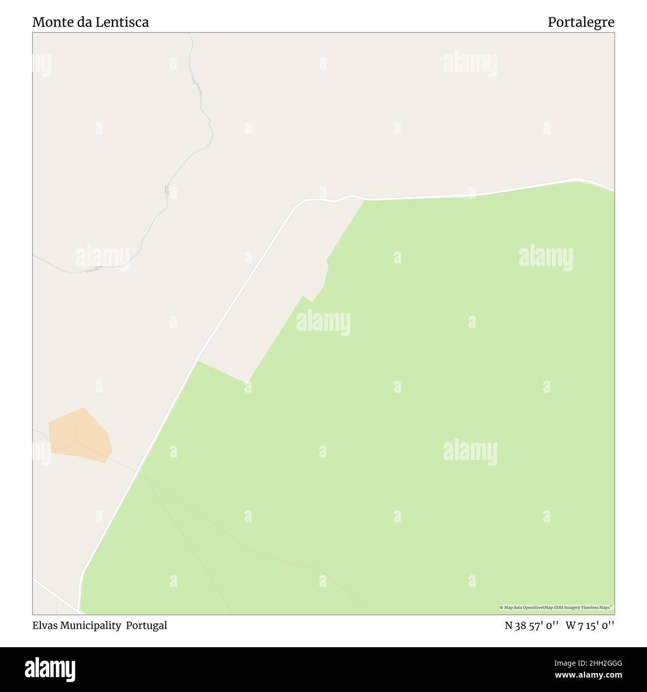 Map of elvas portugal hi-res stock photography and images - Alamy