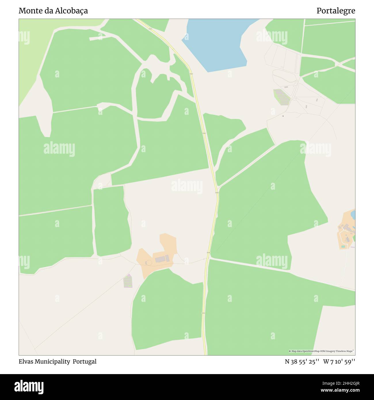Map of elvas portugal hi-res stock photography and images - Alamy