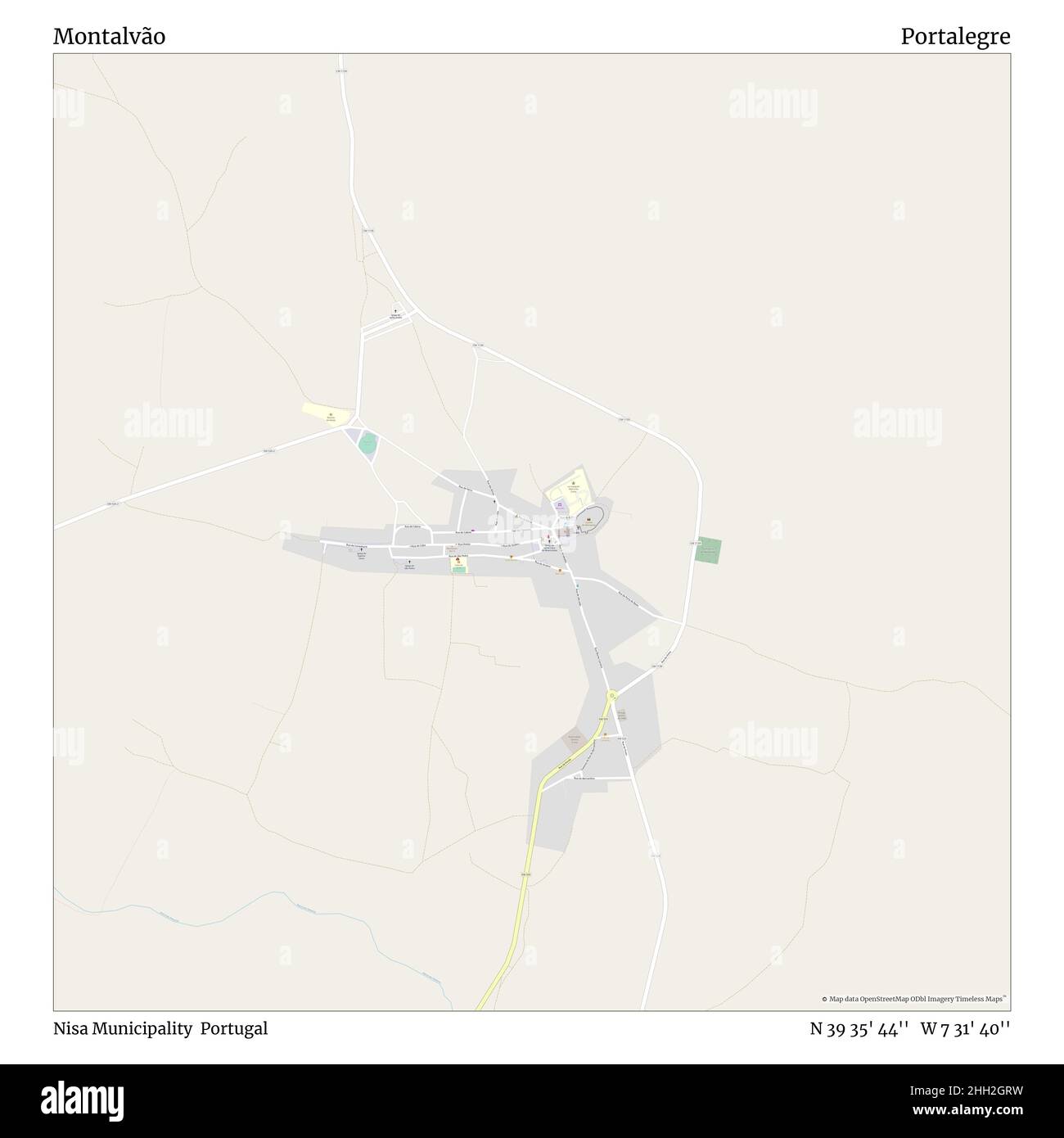 Map of nisa portugal hi-res stock photography and images - Alamy