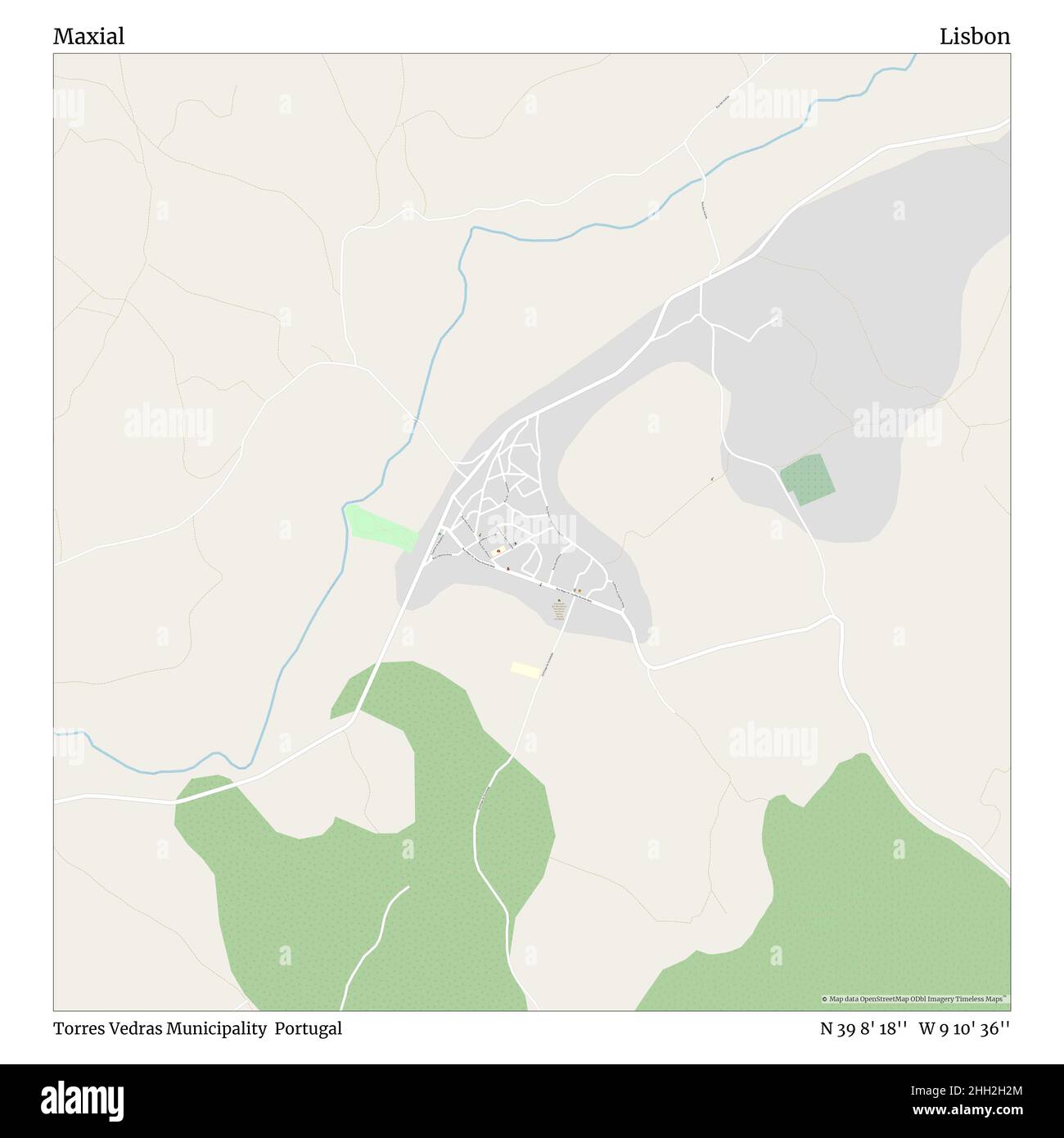 Map of torres vedras portugal hi-res stock photography and images - Alamy