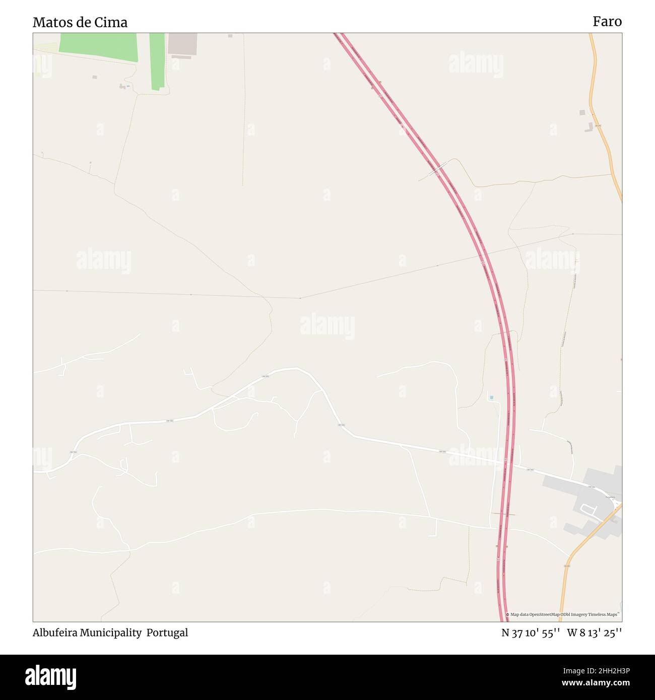 Map of albufeira portugal hi-res stock photography and images - Alamy