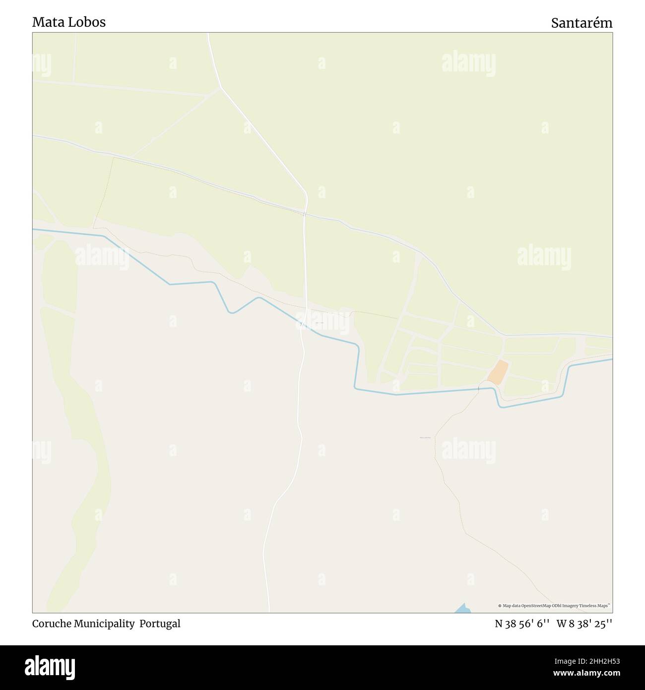 Mata Lobos, Coruche Municipality, Portugal, Santarém, N 38 56' 6'', W 8 ...