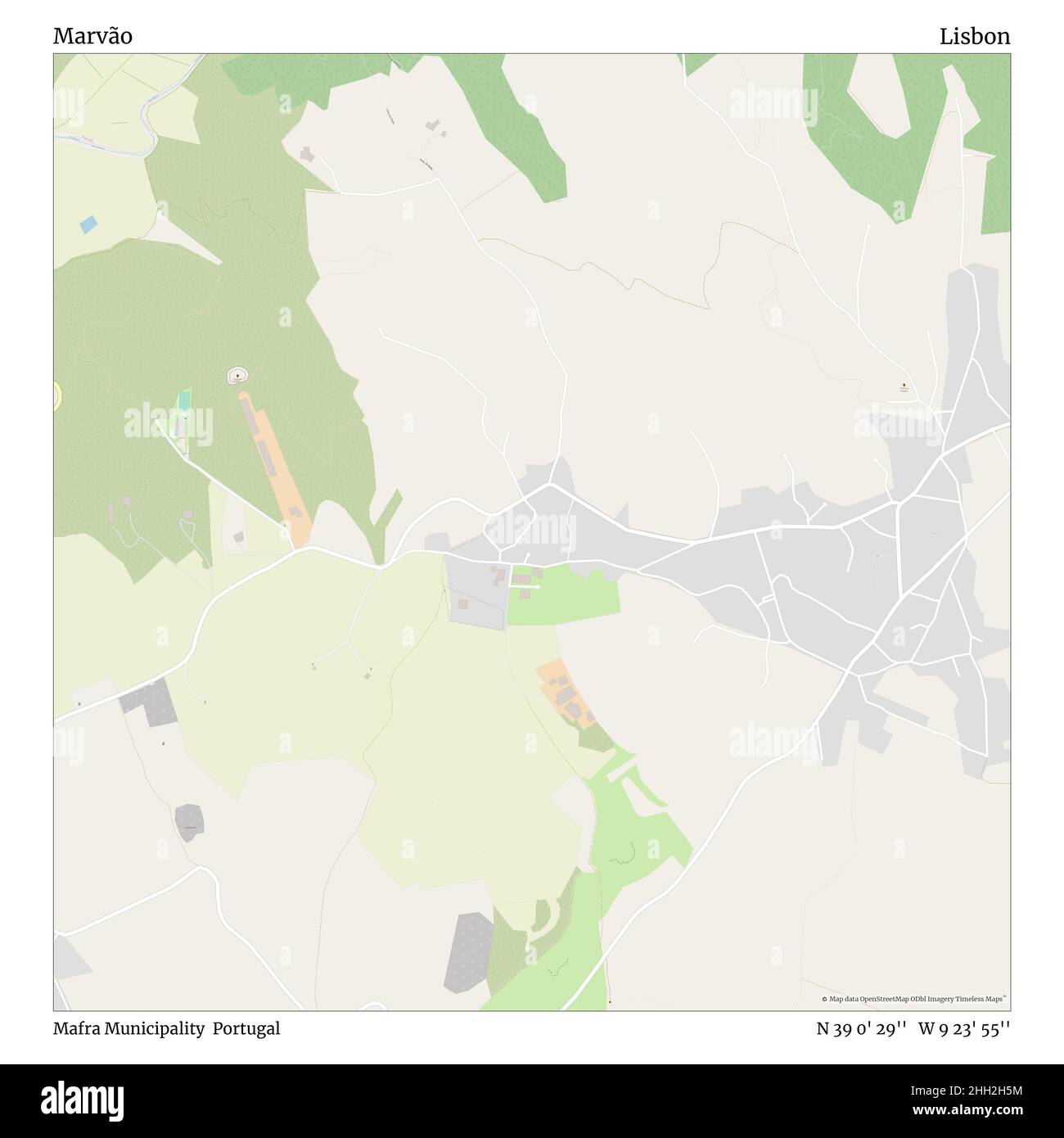 Map of mafra portugal hi-res stock photography and images - Alamy