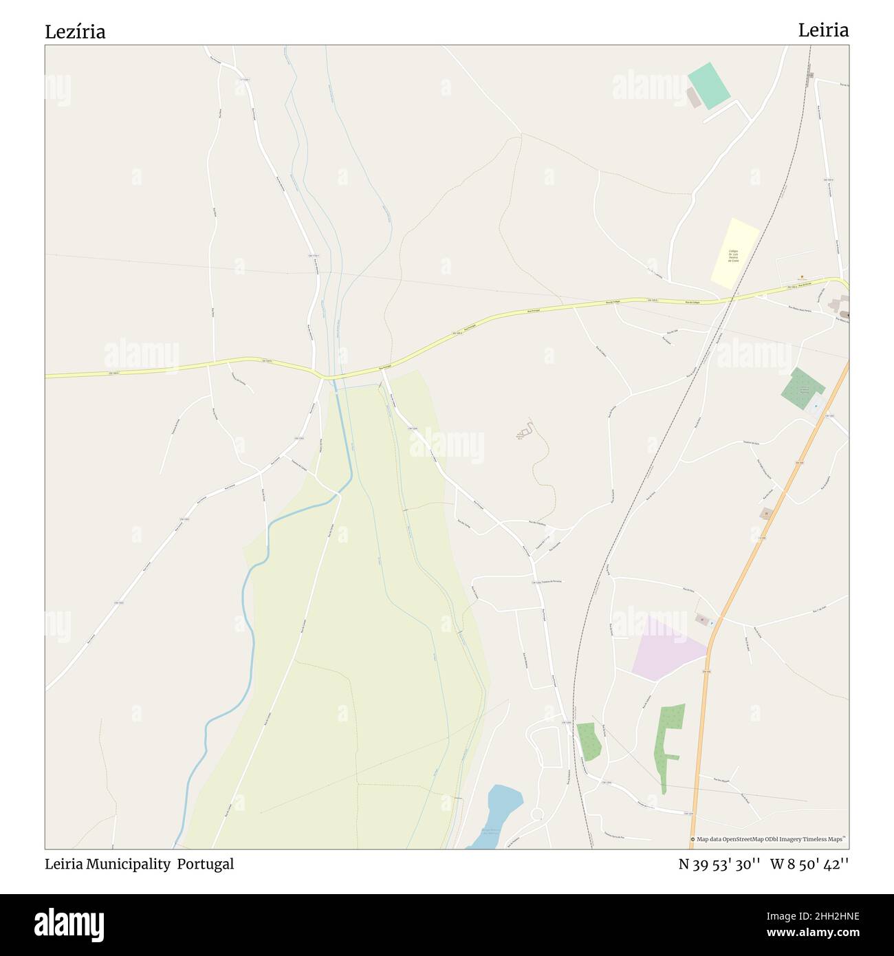 Leiria portugal map hi-res stock photography and images - Alamy