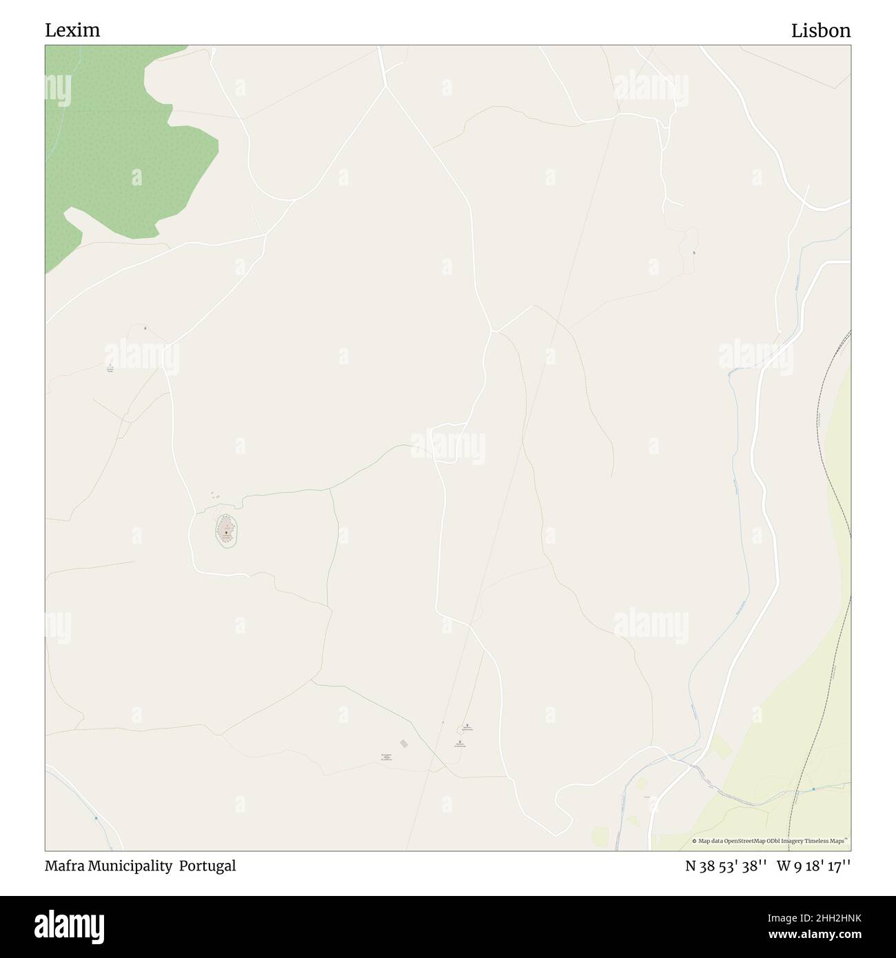 Map of mafra hi-res stock photography and images - Alamy