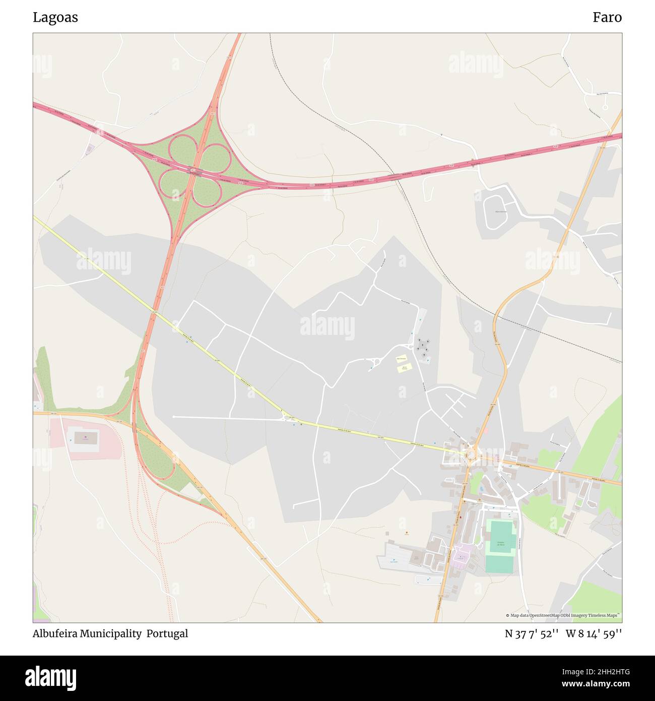 Map of albufeira hi-res stock photography and images - Alamy