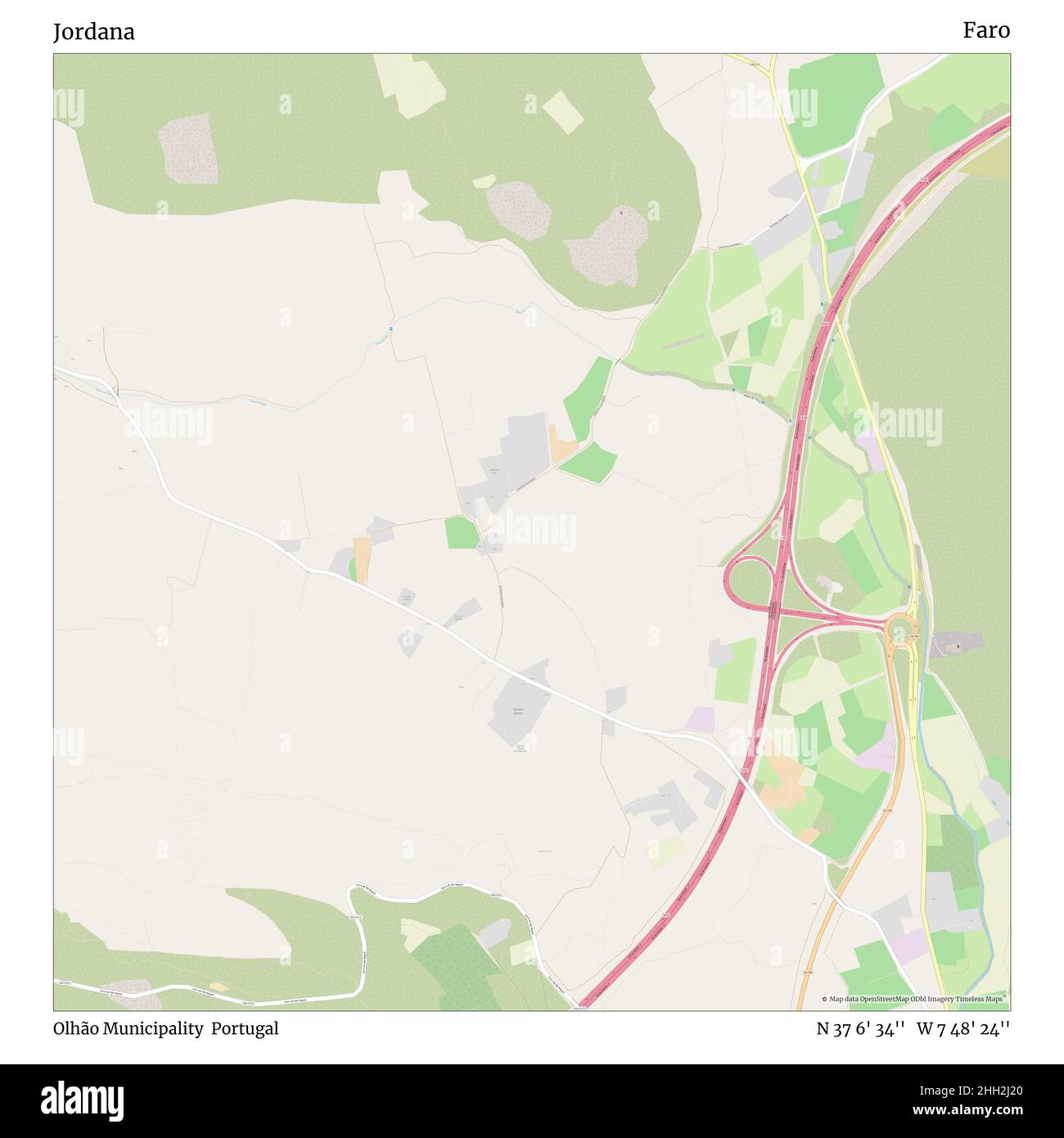 Map of olhao hi-res stock photography and images - Alamy