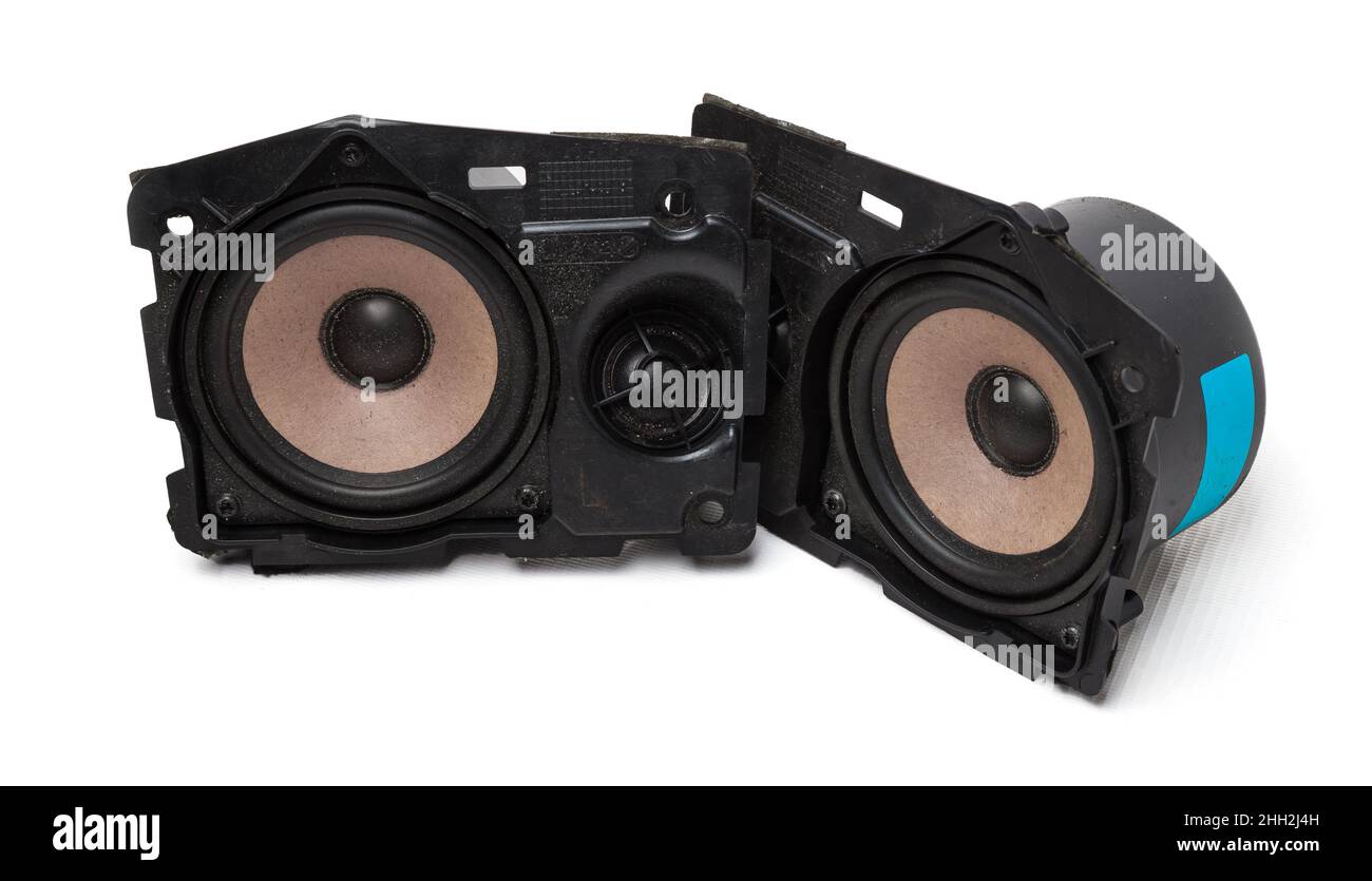 Speaker of an acoustic system an audio for playing music in a car ...