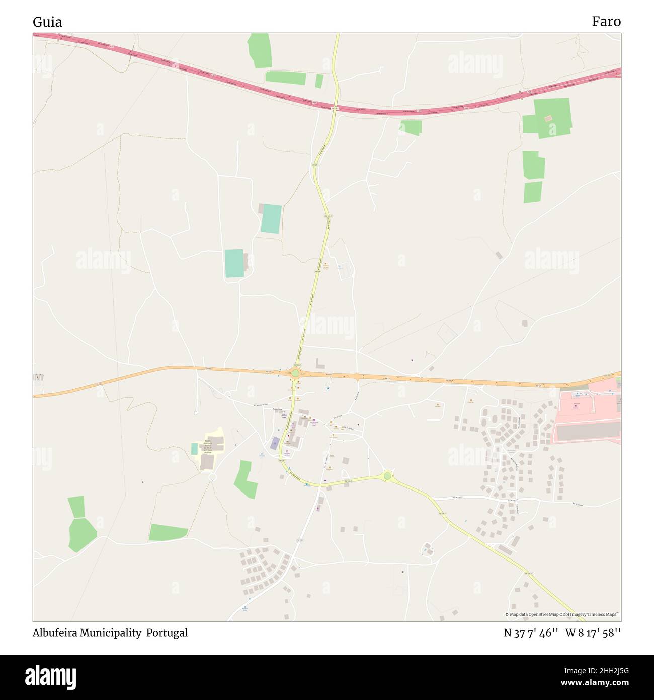 Map of albufeira hi-res stock photography and images - Alamy