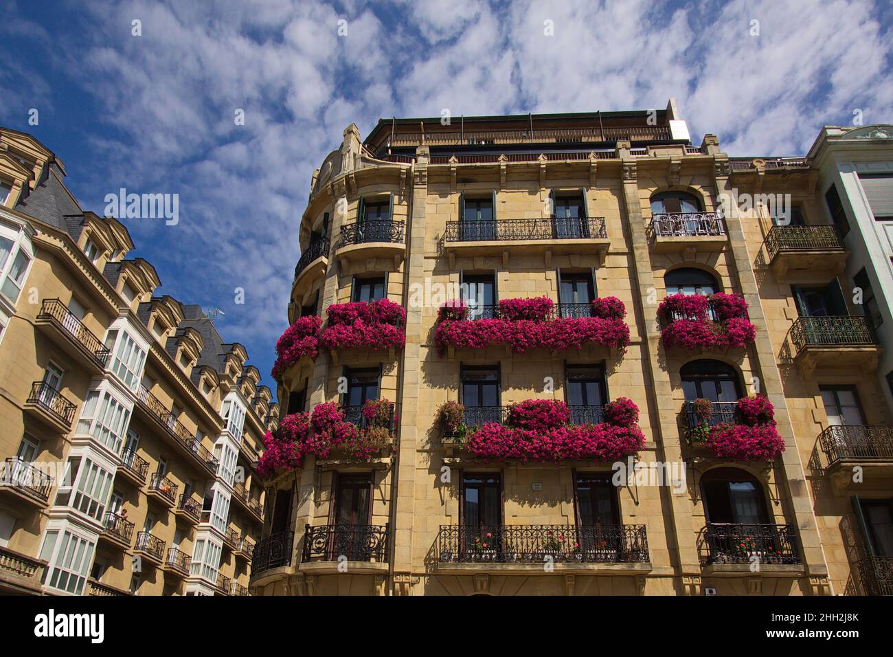 Architecture in Donostia-San Sebastian,province Gipuzkoa,Spain Stock ...