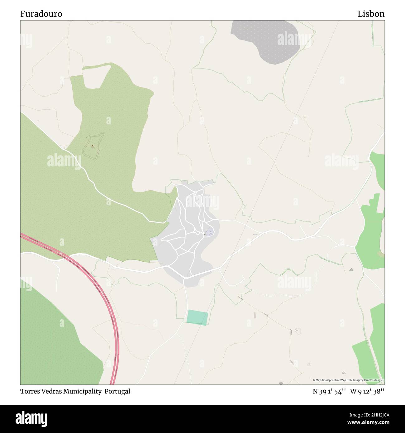 Map of torres vedras hi-res stock photography and images - Alamy