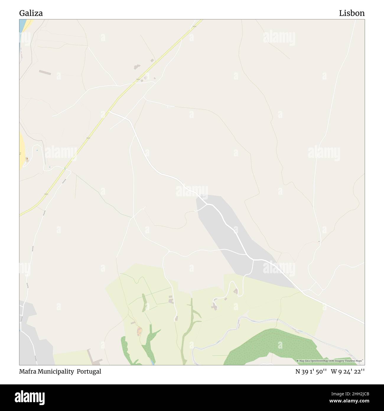 Map of mafra hi-res stock photography and images - Alamy