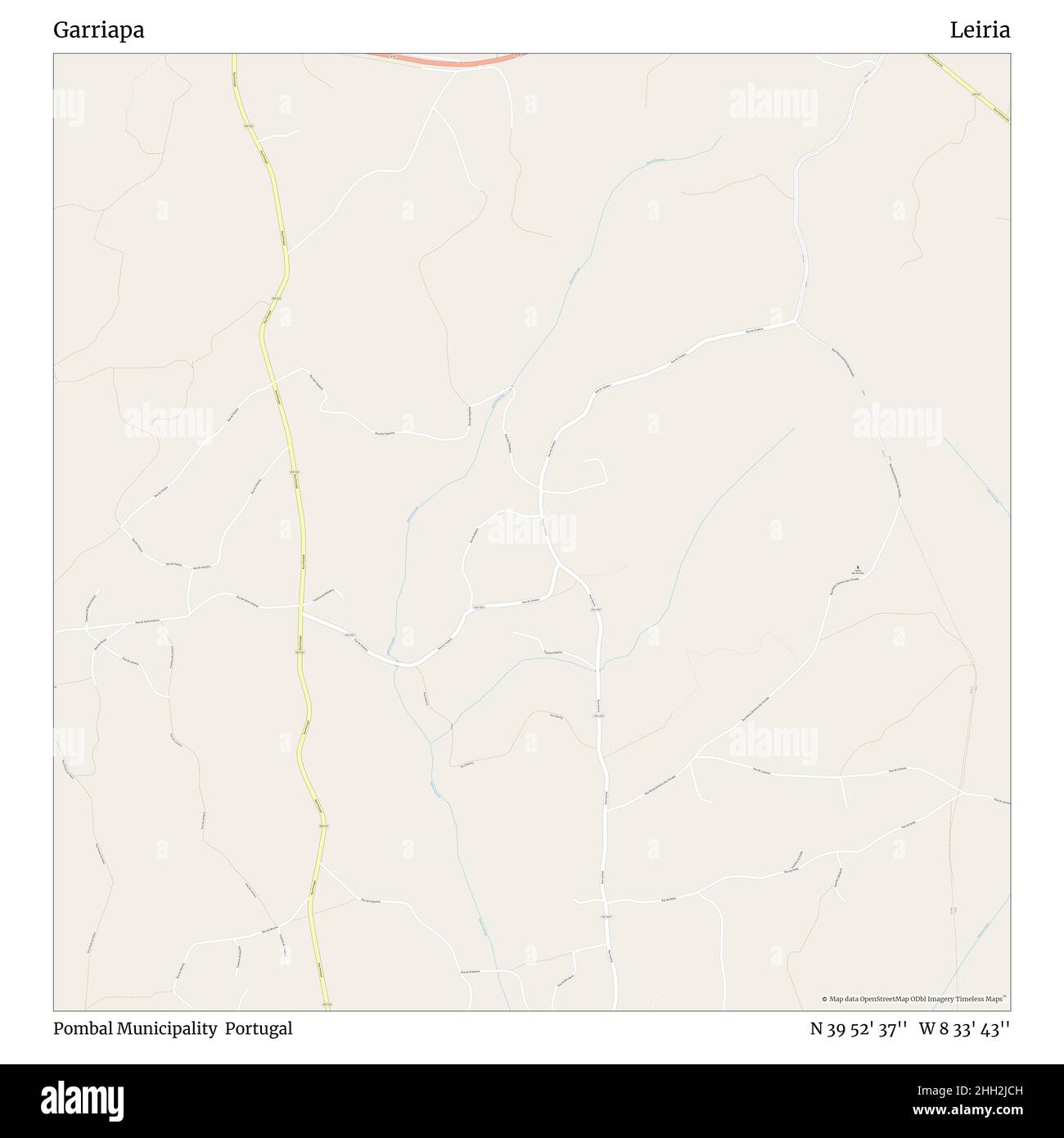 Leiria map hi-res stock photography and images - Alamy