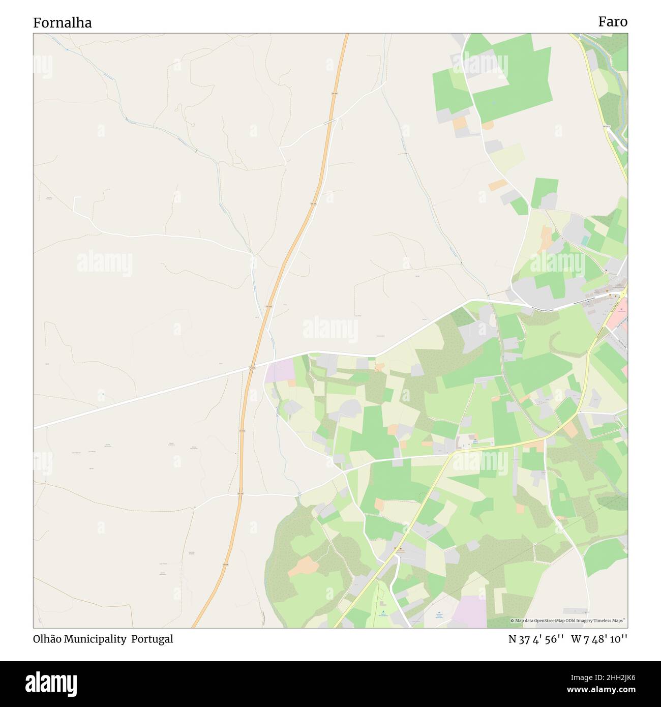 Map of olhao portugal hi-res stock photography and images - Alamy