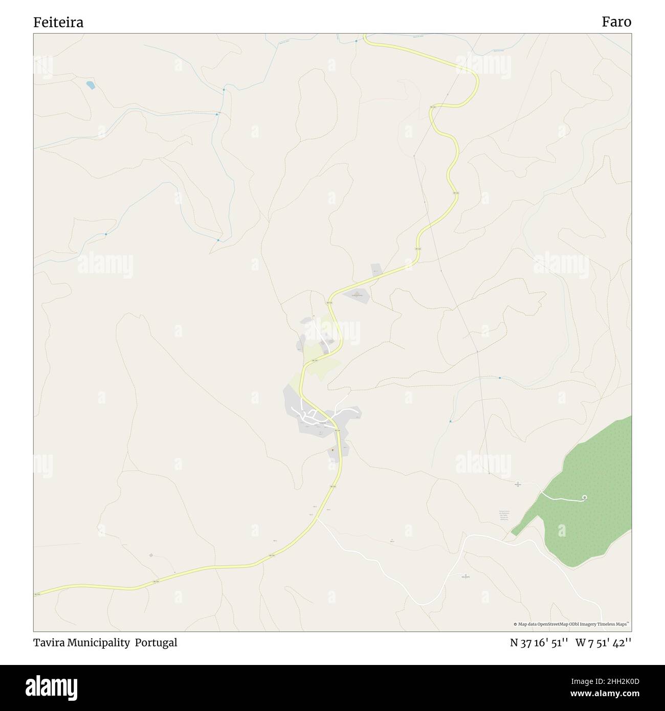 Map of tavira portugal hi-res stock photography and images - Alamy