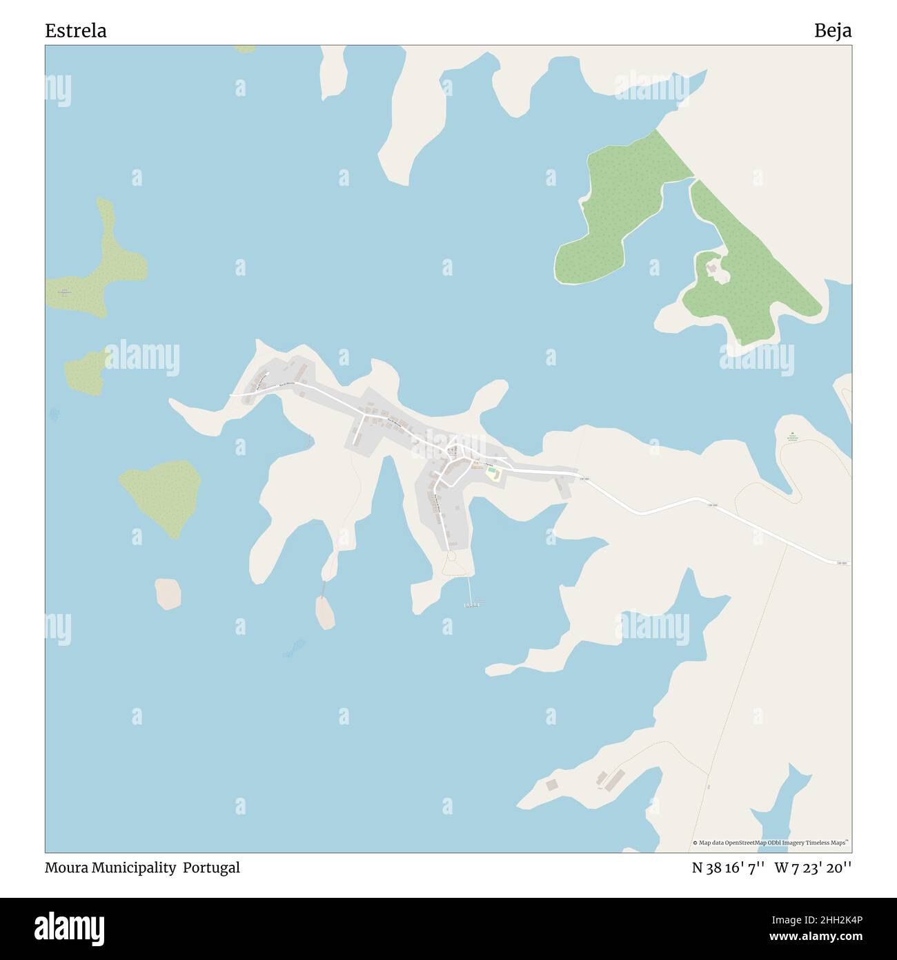 Moura portugal map hi-res stock photography and images - Alamy