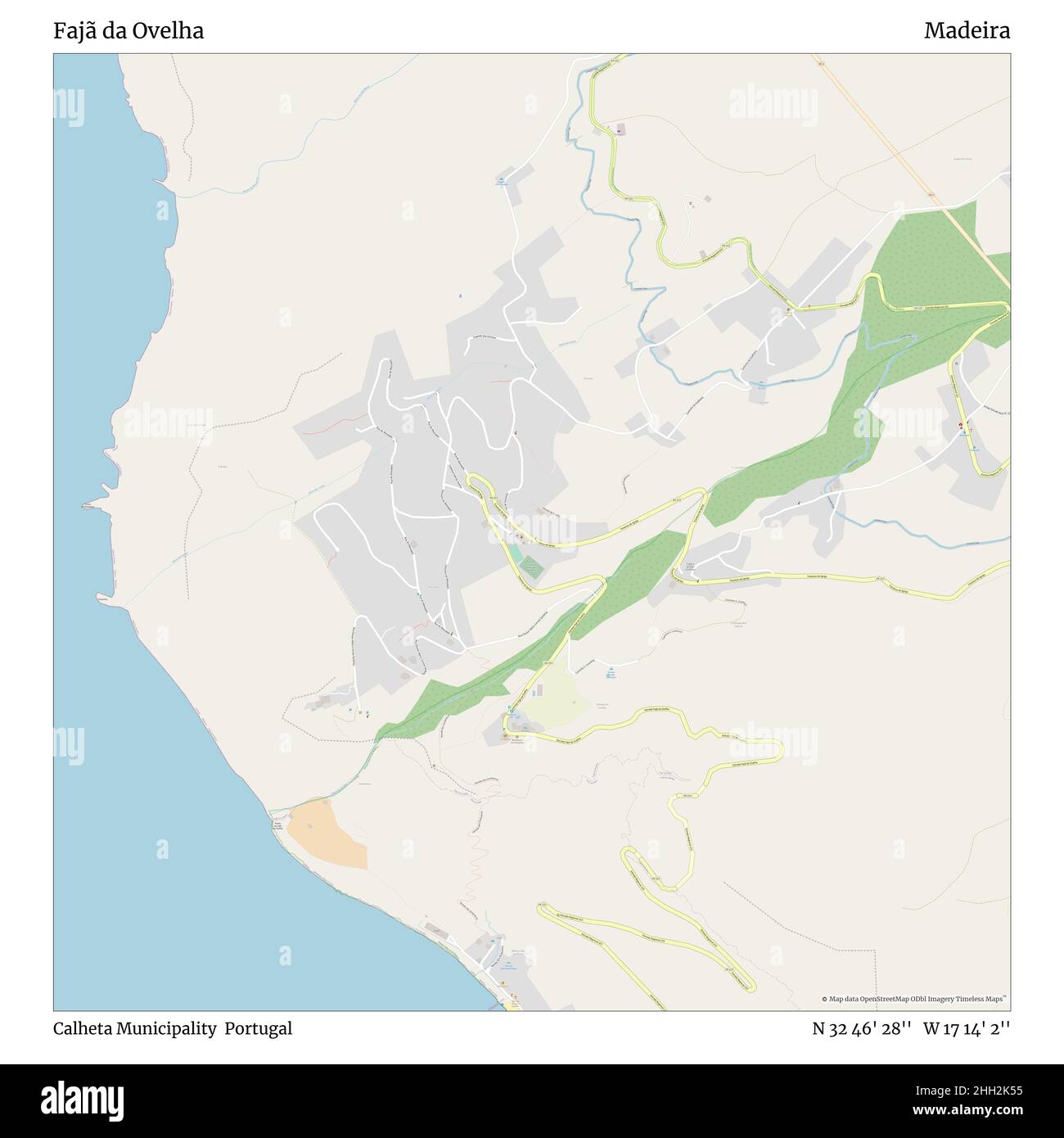 Fajã da Ovelha, Calheta Municipality, Portugal, Madeira, N 32 46' 28 ...