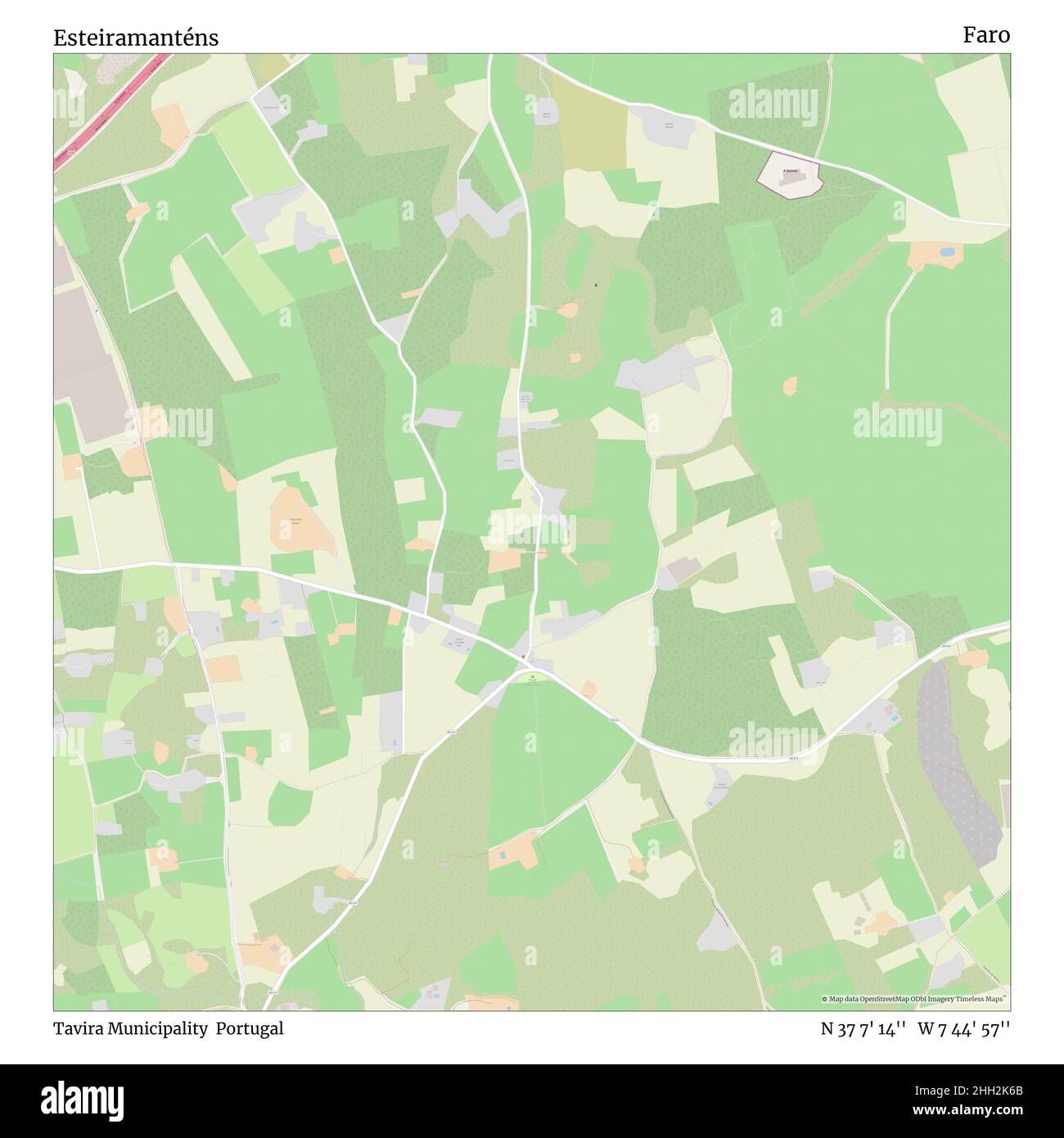 Map of tavira portugal hi-res stock photography and images - Alamy