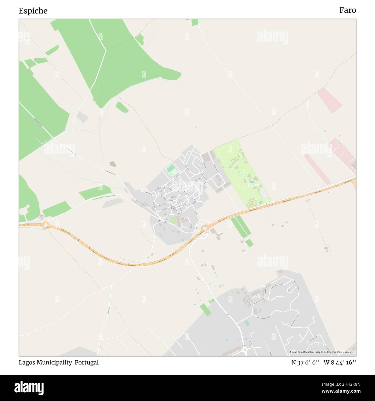 Lagos portugal map hi-res stock photography and images - Alamy