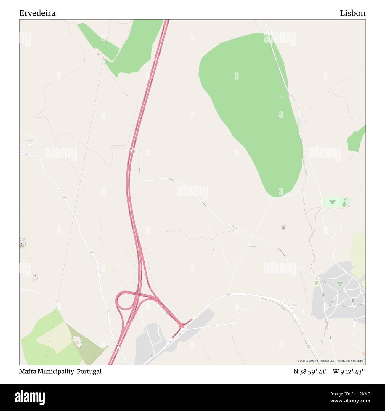 Map of mafra hi-res stock photography and images - Alamy