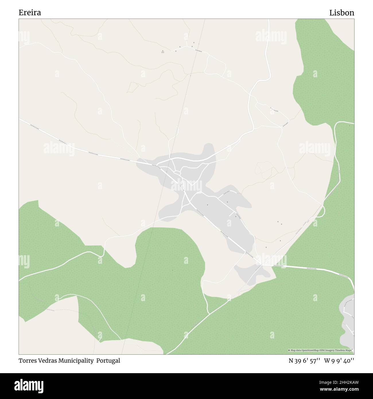 Map of torres vedras portugal hi-res stock photography and images - Alamy
