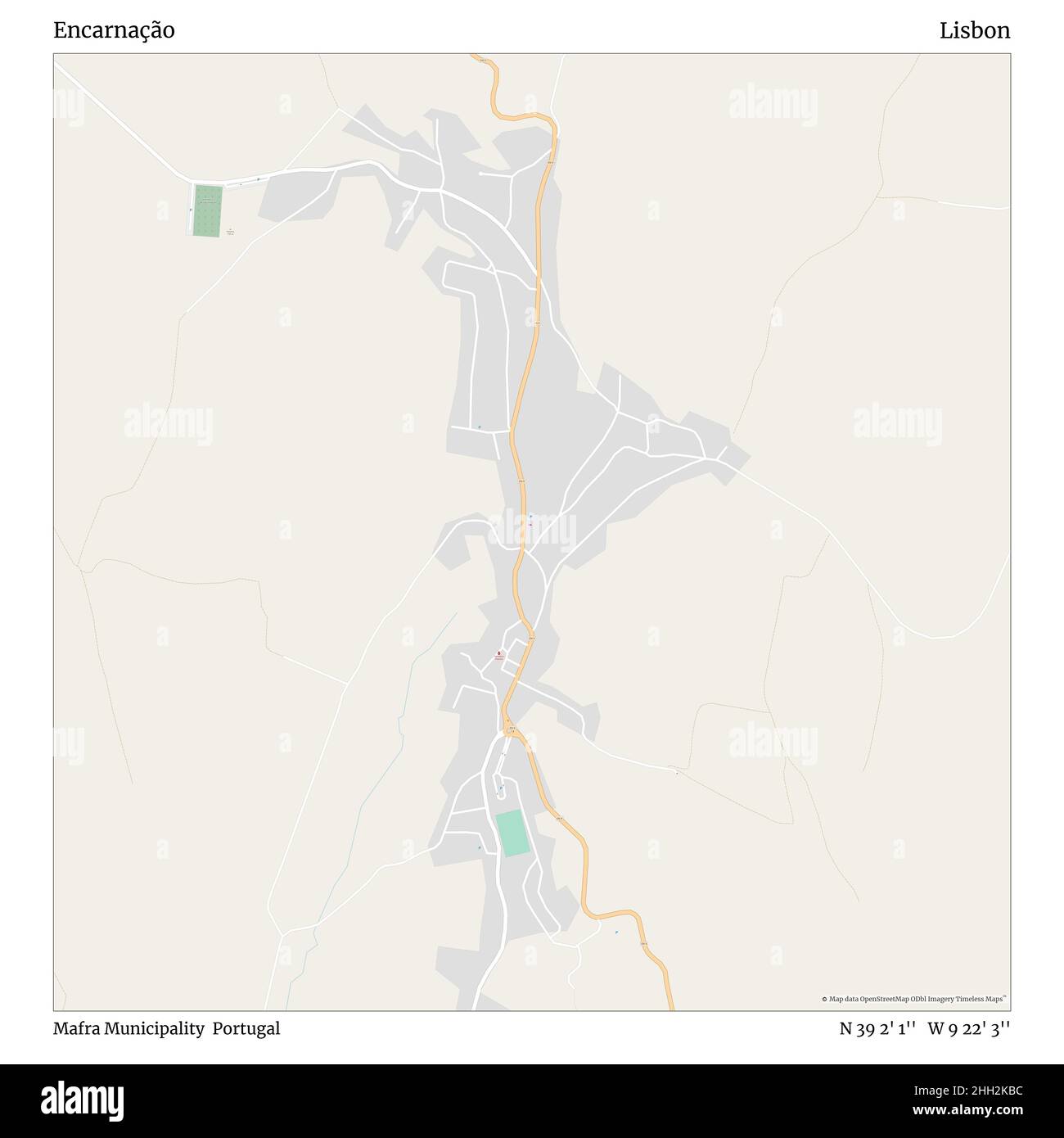 Map of mafra hi-res stock photography and images - Alamy