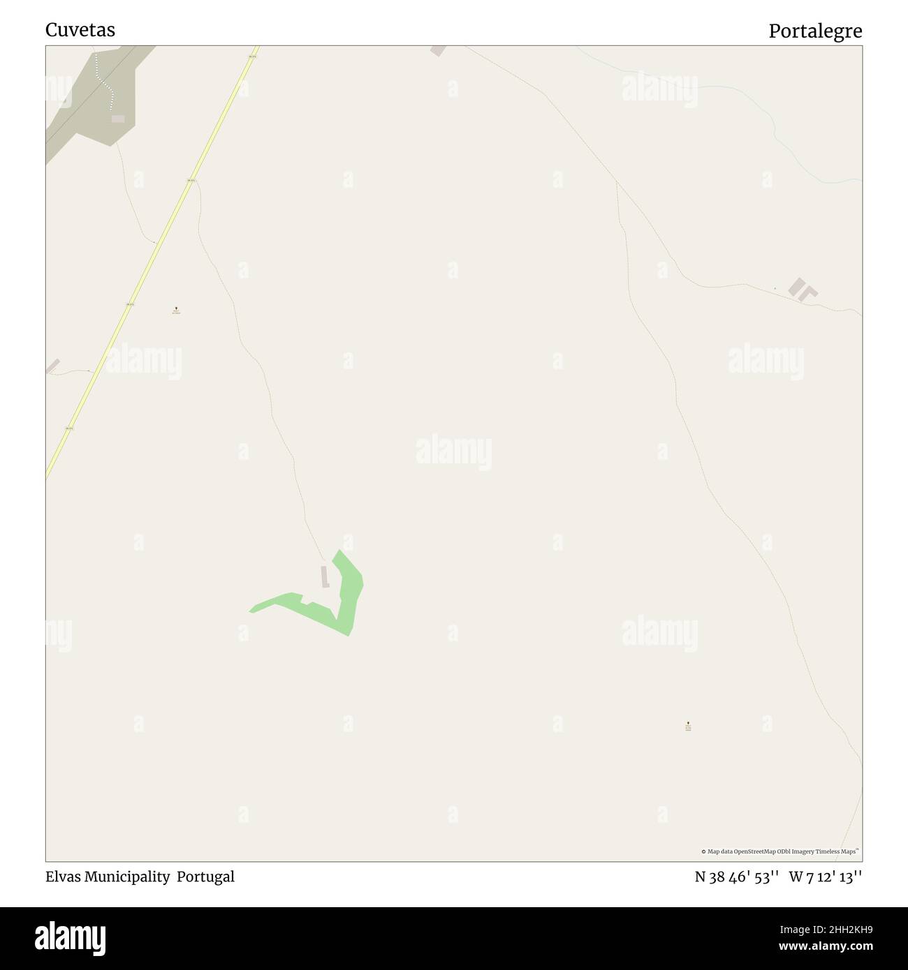Map of elvas portugal hi-res stock photography and images - Alamy