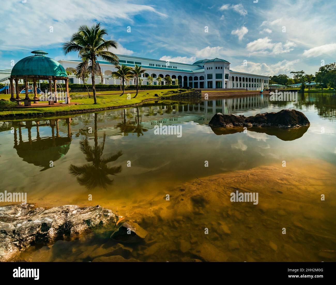 Sarawak State Library, Kuching Sarawak Stock Photo - Alamy