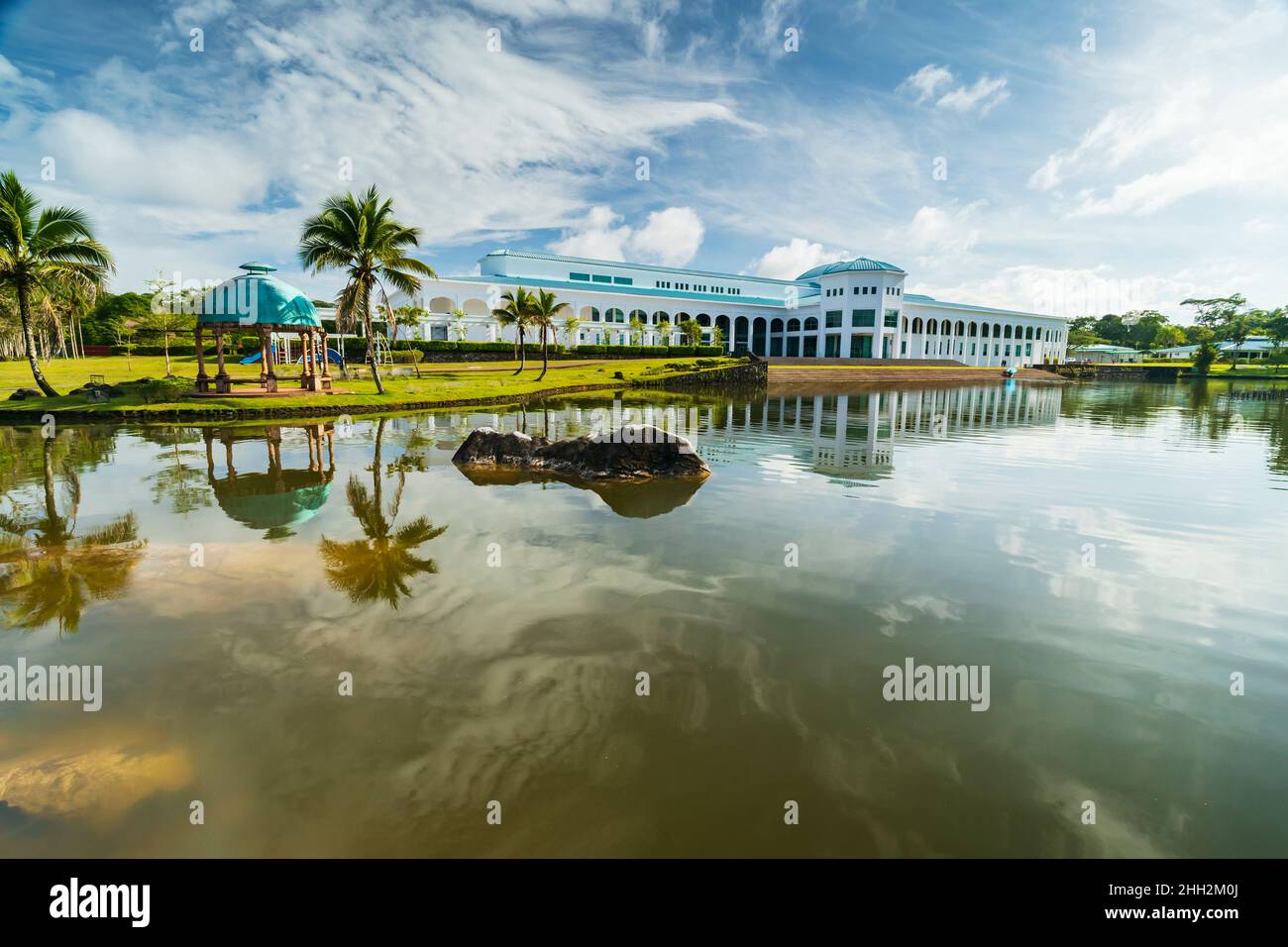 Sarawak State Library, Kuching Sarawak Stock Photo - Alamy