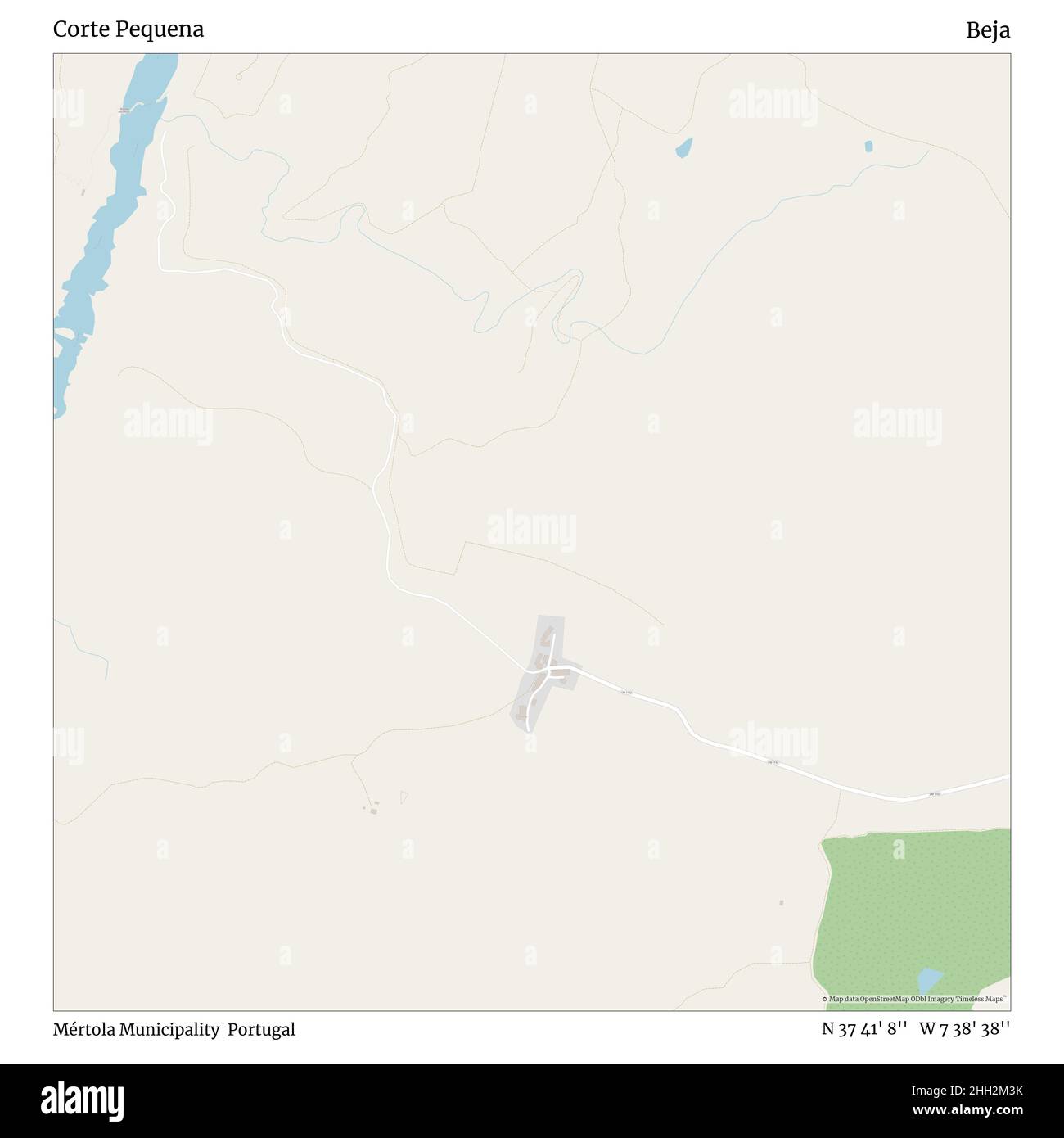 Corte Pequena, Mértola Municipality, Portugal, Beja, N 37 41' 8'', W 7 ...