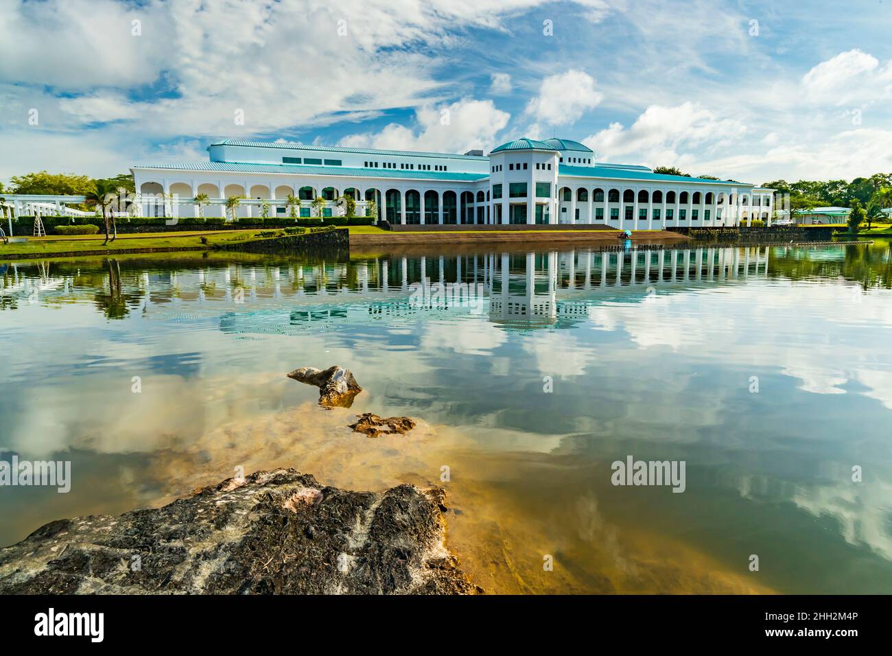Sarawak State Library, Kuching Sarawak Stock Photo - Alamy