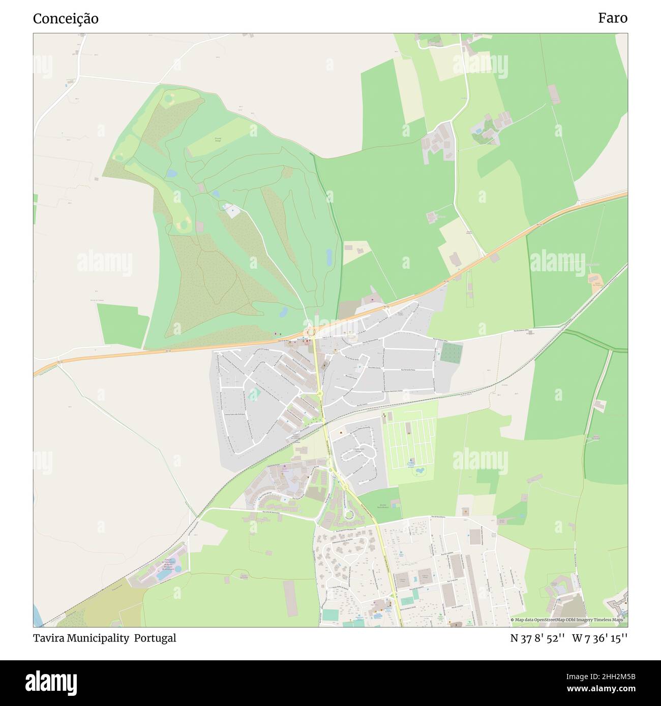 Map of tavira portugal hi-res stock photography and images - Alamy