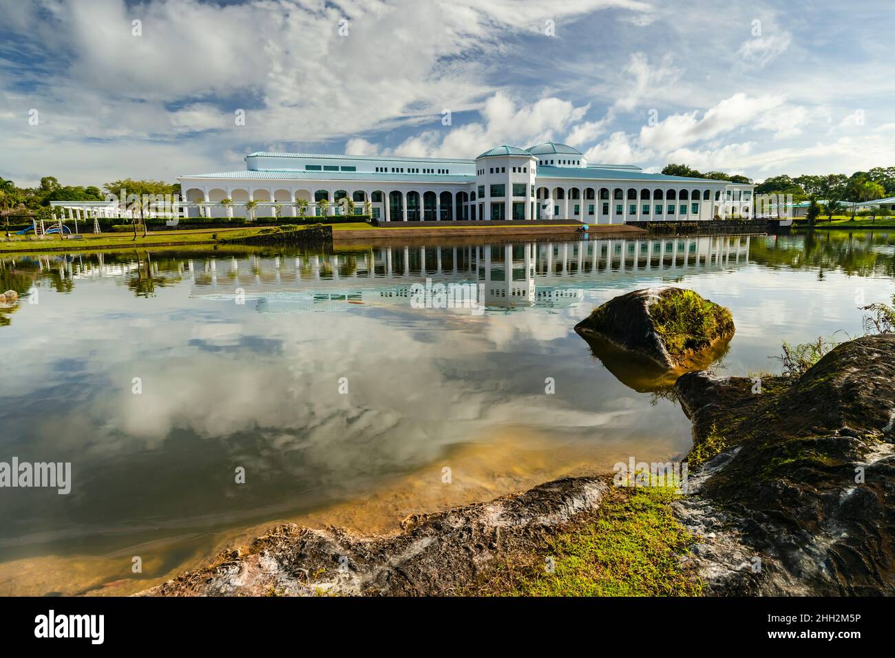Sarawak State Library, Kuching Sarawak Stock Photo - Alamy