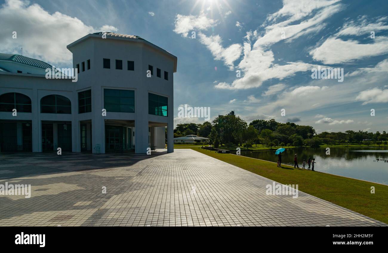 Sarawak State Library, Kuching Sarawak Stock Photo - Alamy