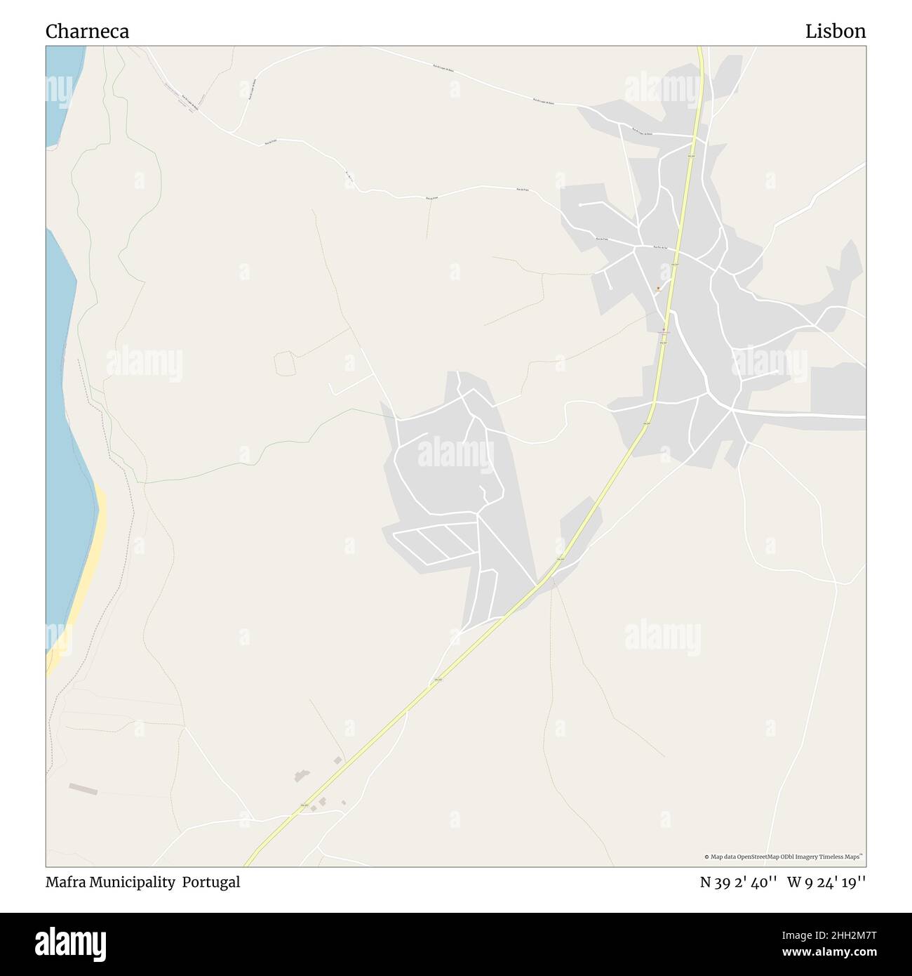 Map of mafra hi-res stock photography and images - Alamy