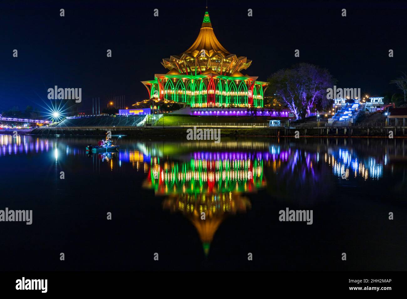 Sarawak State Legilslative Assembly Building Stock Photo - Alamy