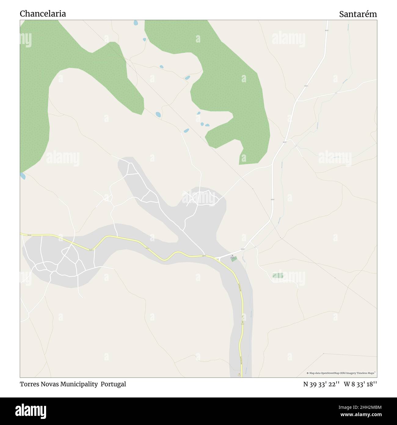 Map of torres novas portugal Cut Out Stock Images & Pictures - Alamy