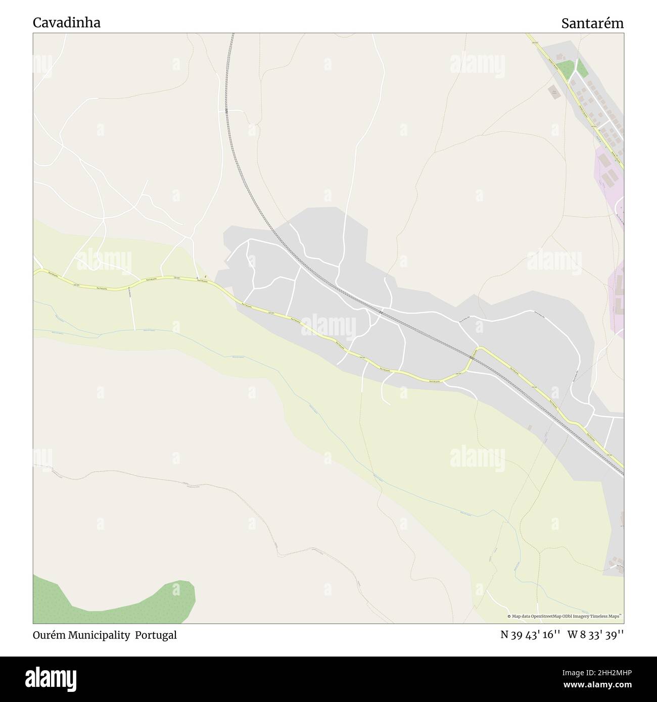 Map of santarem hi-res stock photography and images - Alamy