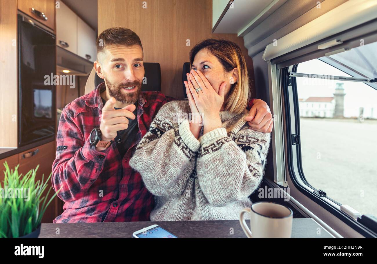 People joking hi-res stock photography and images - Alamy