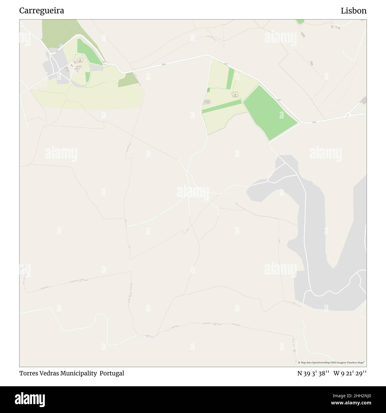 Map of torres vedras hi-res stock photography and images - Alamy