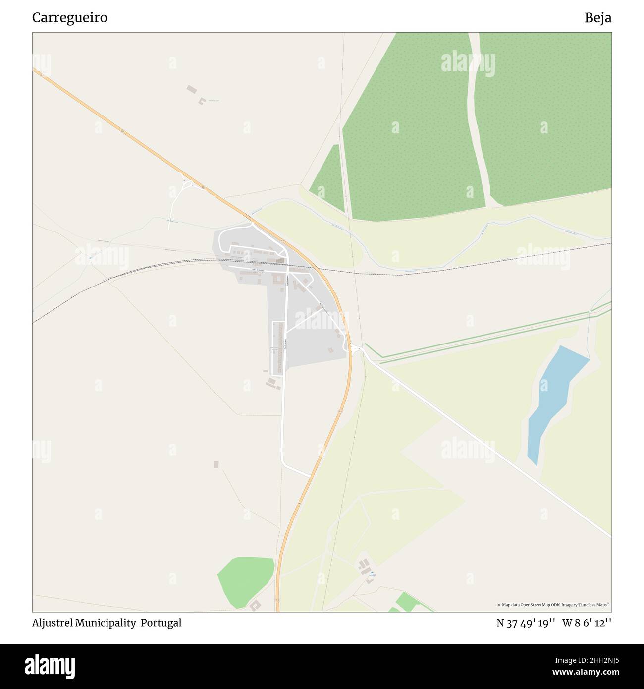 Map of aljustrel hi-res stock photography and images - Alamy