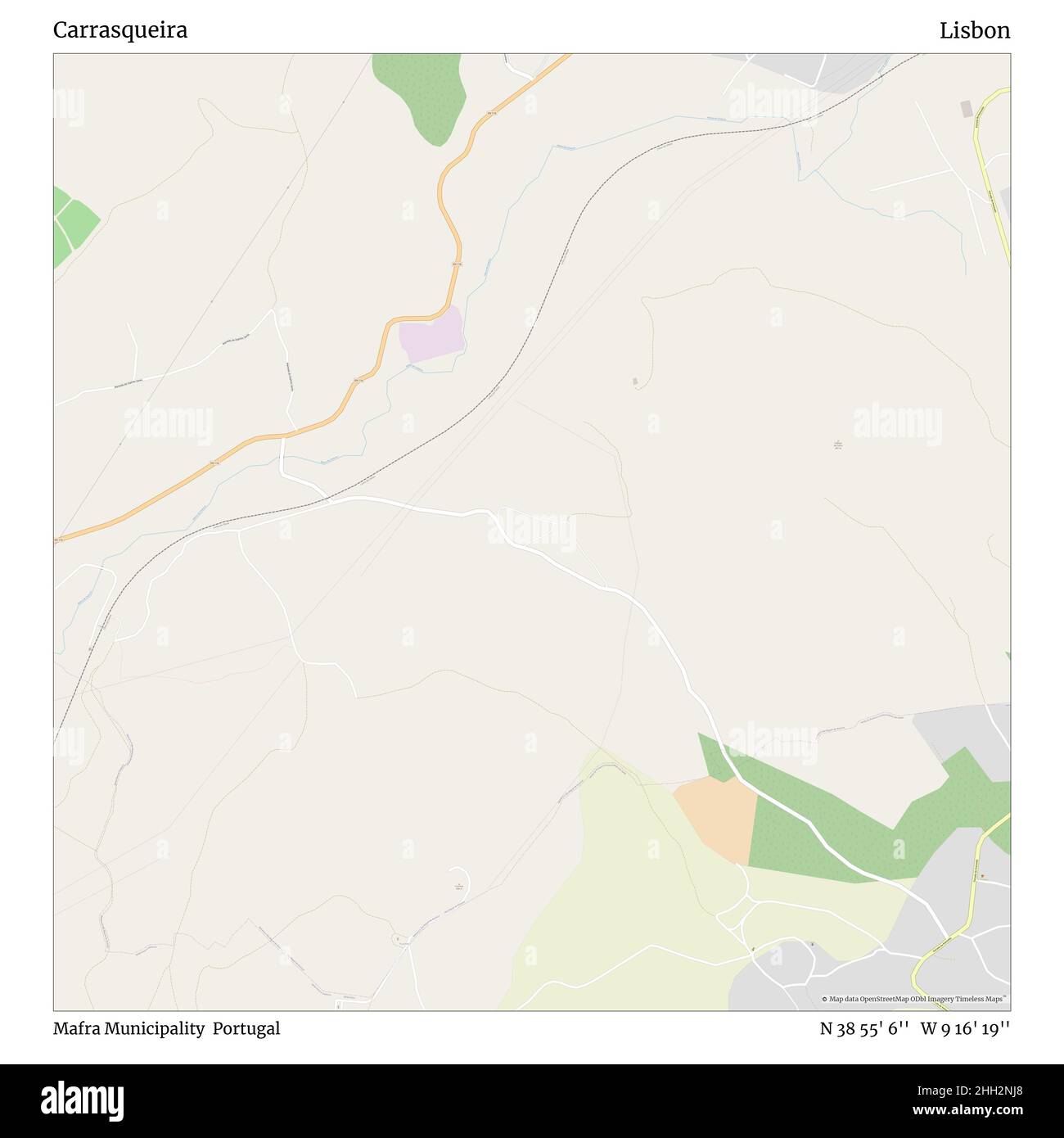 Map of mafra hi-res stock photography and images - Alamy