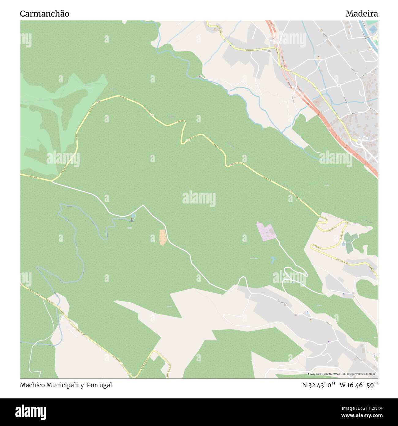 Carmanchão, Machico Municipality, Portugal, Madeira, N 32 43' 0'', W 16 ...