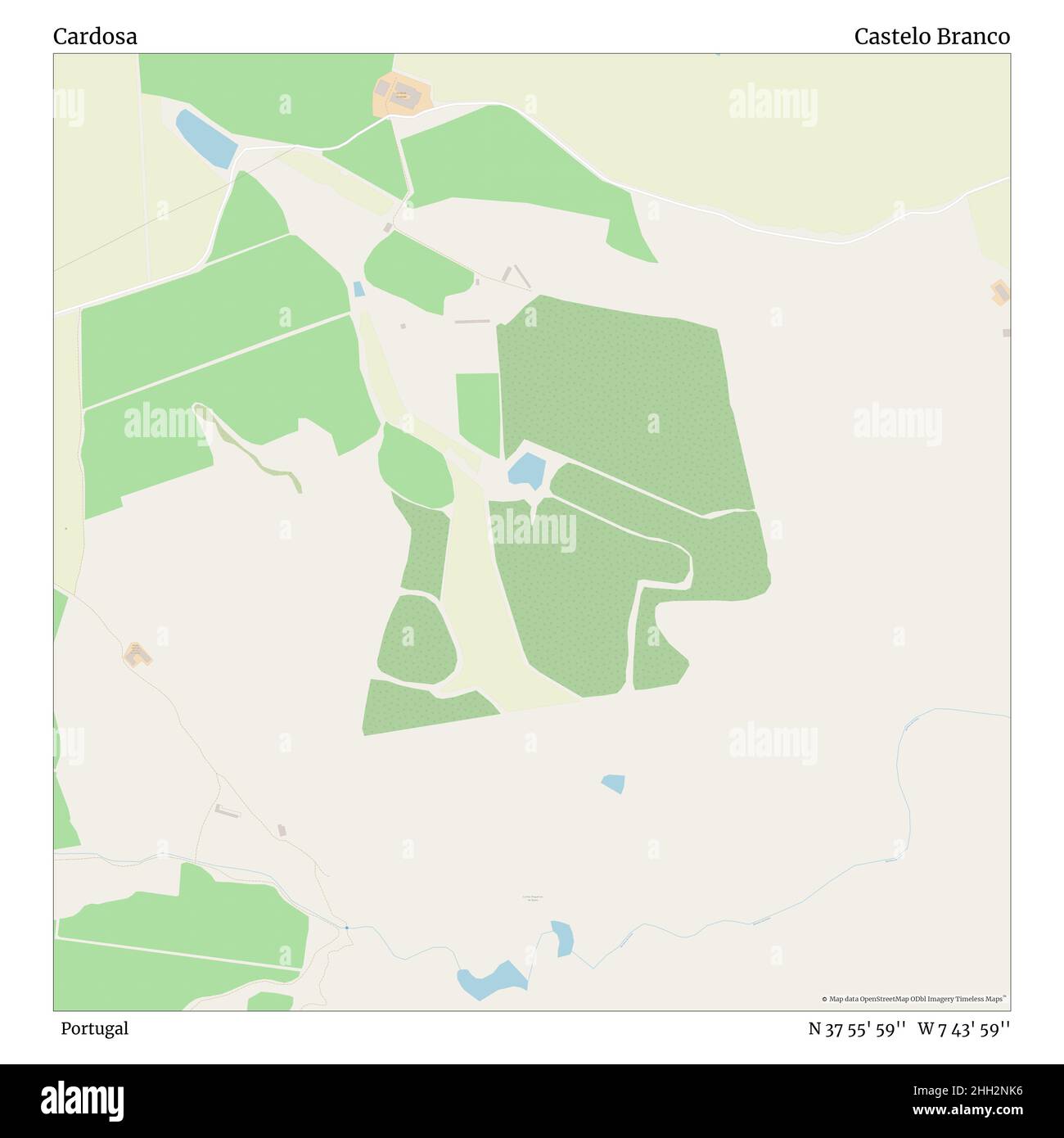 Castelo branco portugal map hi-res stock photography and images - Alamy