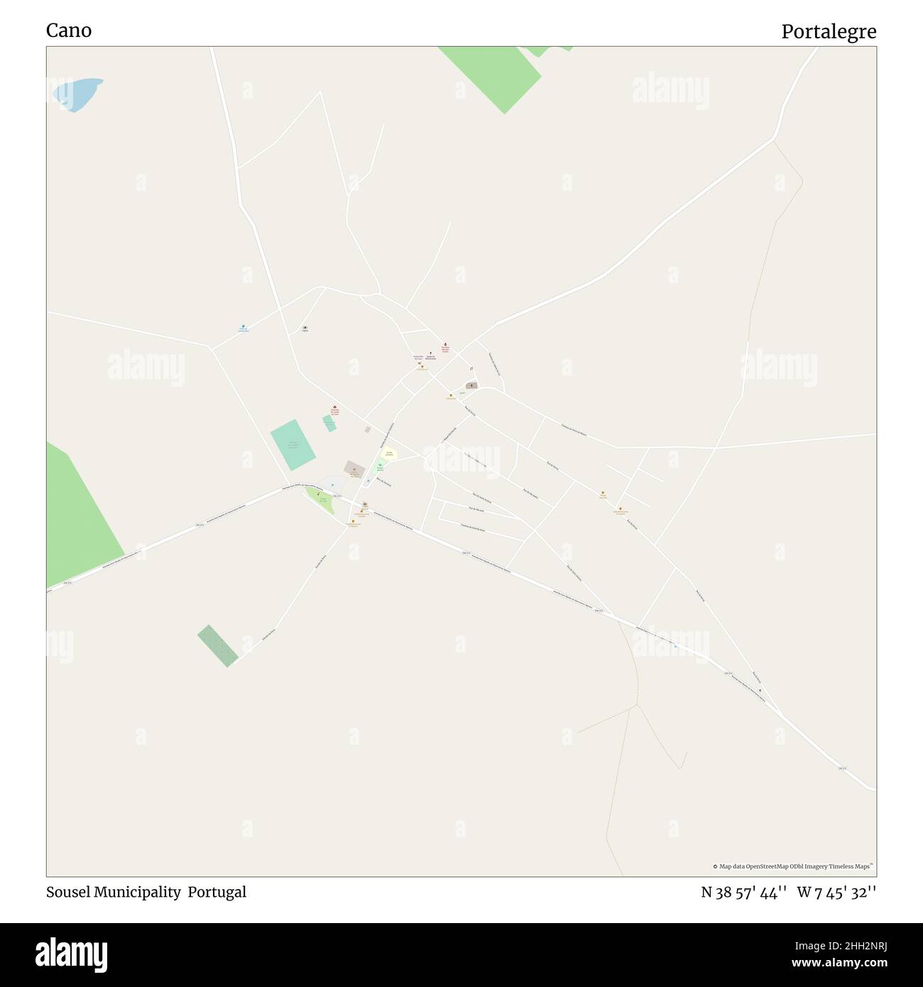 Cano, Sousel Municipality, Portugal, Portalegre, N 38 57' 44'', W 7 45 ...